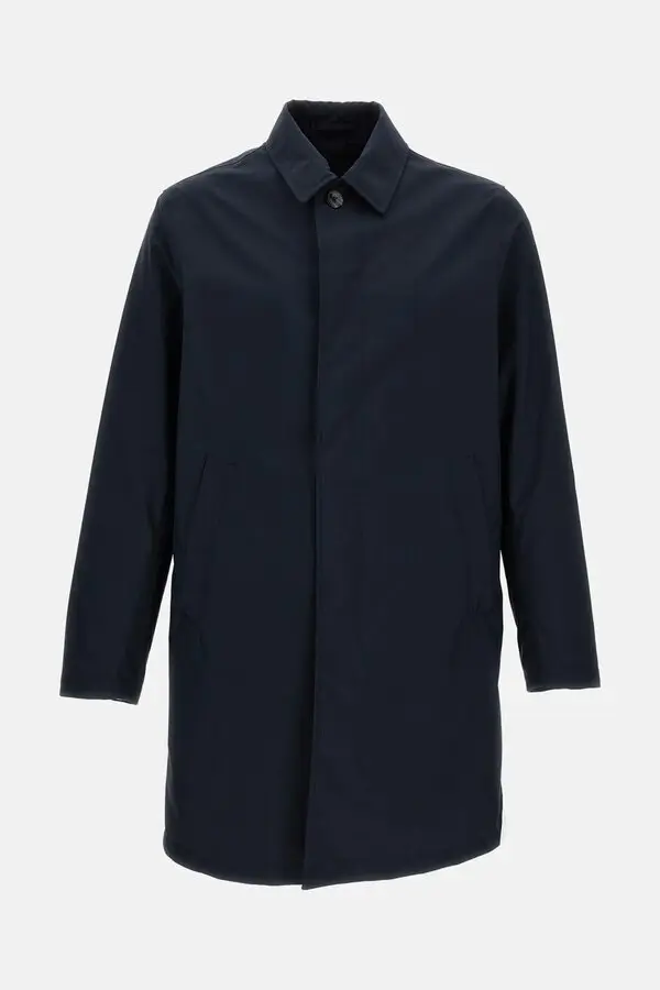 Herno Lightweight Waterproof Coat - Blue