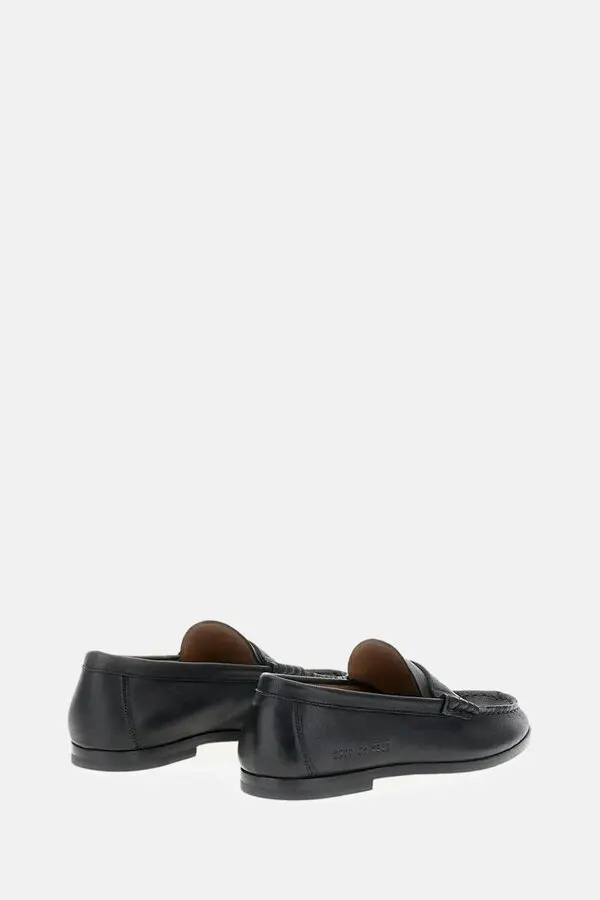 COMMON PROJECTS Leather Loafers - Black