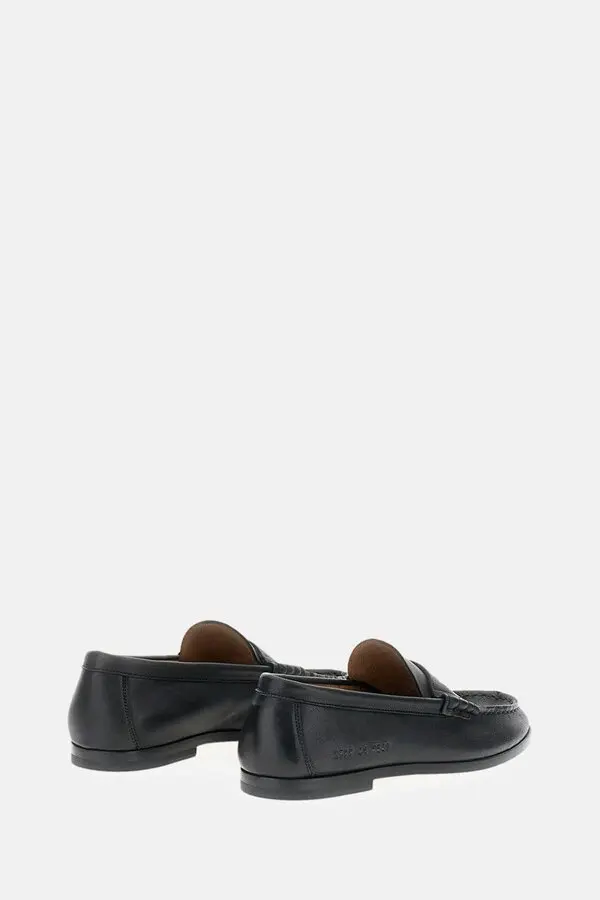 COMMON PROJECTS Leather Loafers - Black