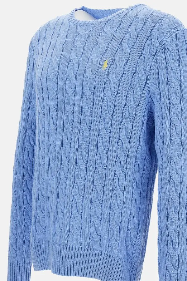 Polo Ralph Lauren Cotton Pullover - Sky Blue