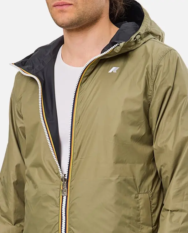 K-WAY Double Jacket - Nero
