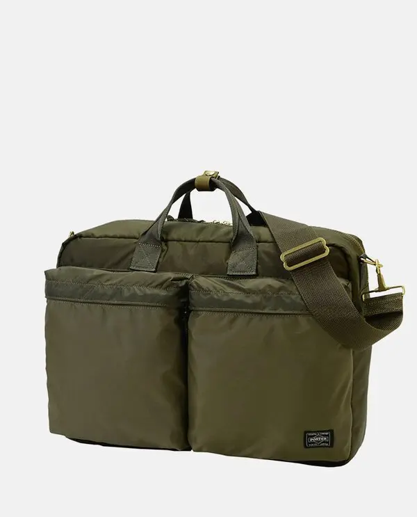 PORTER-YOSHIDA & CO Force 3-way Briefcase - Green