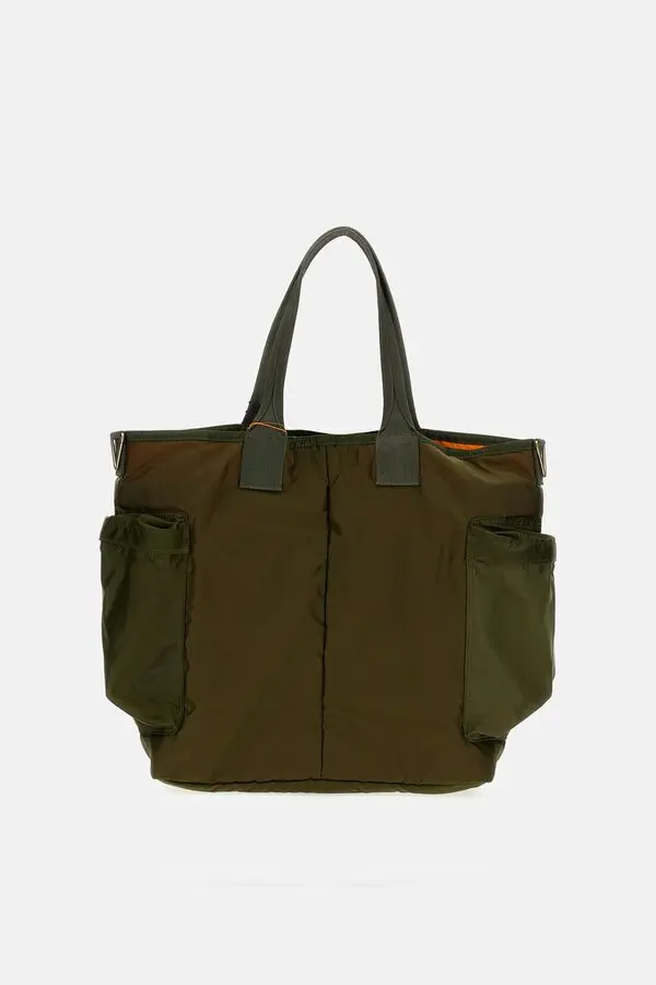 PORTER-YOSHIDA & CO Force 2-way Tote Bag - Green