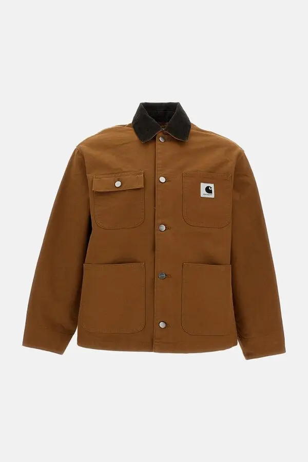 Carhartt Work In Progress Og Michigan Dearborn Canvas Jacket - Brown