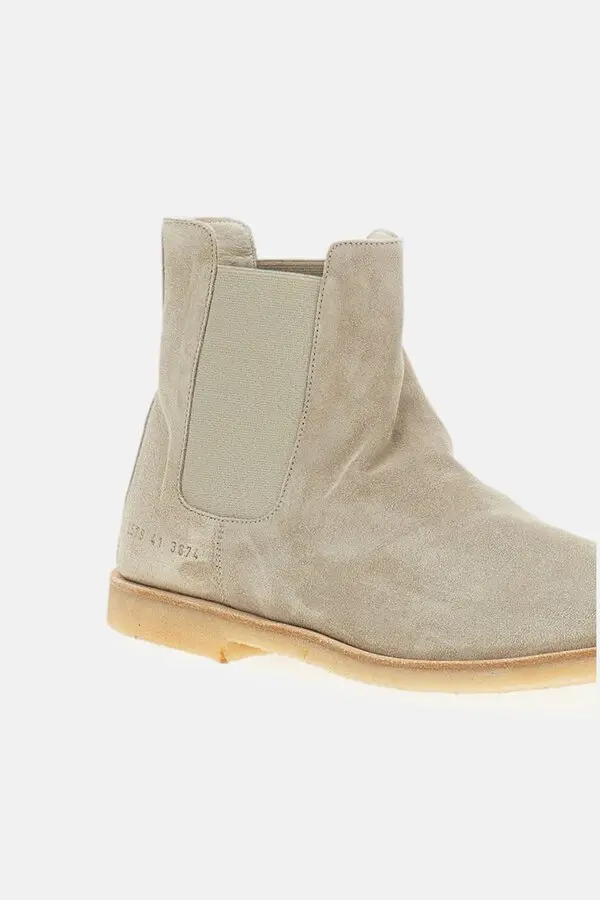 COMMON PROJECTS Chelsea Ankle Boots - Grey