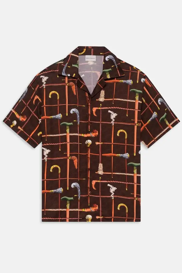 Drole De Monsieur Camicia 'cannes - Brown