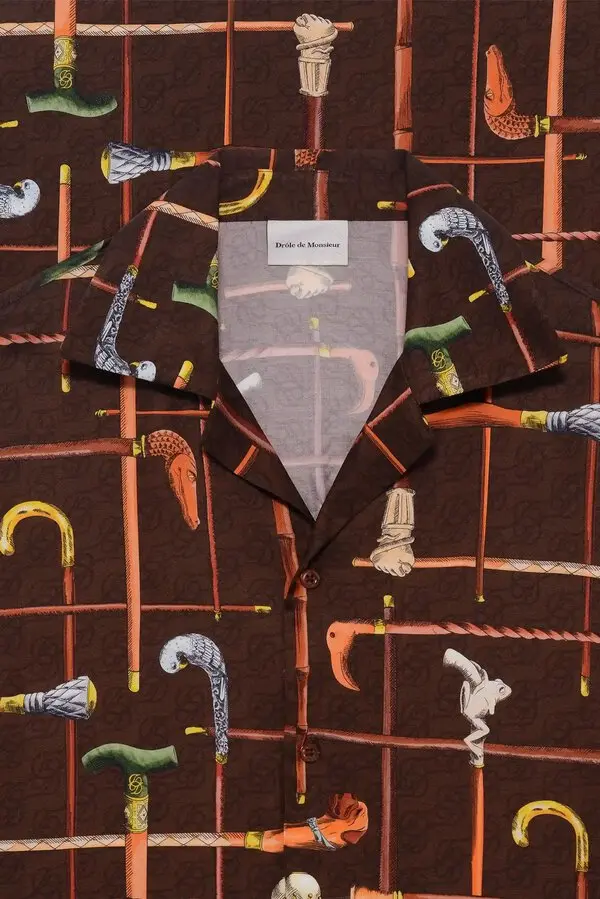Drole De Monsieur Camicia 'cannes - Marrone