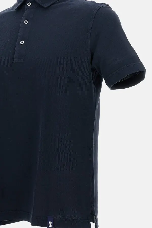 DRUMOHR Polo Piquet - Blue