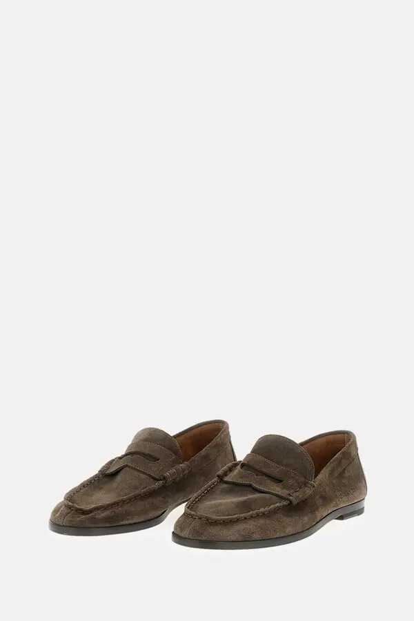 COMMON PROJECTS Leather Loafers - Brown