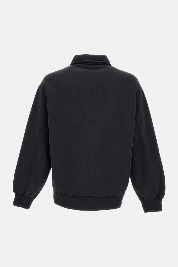 Carhartt Work In Progress Detroit Half-zip Sweatshirt - Black