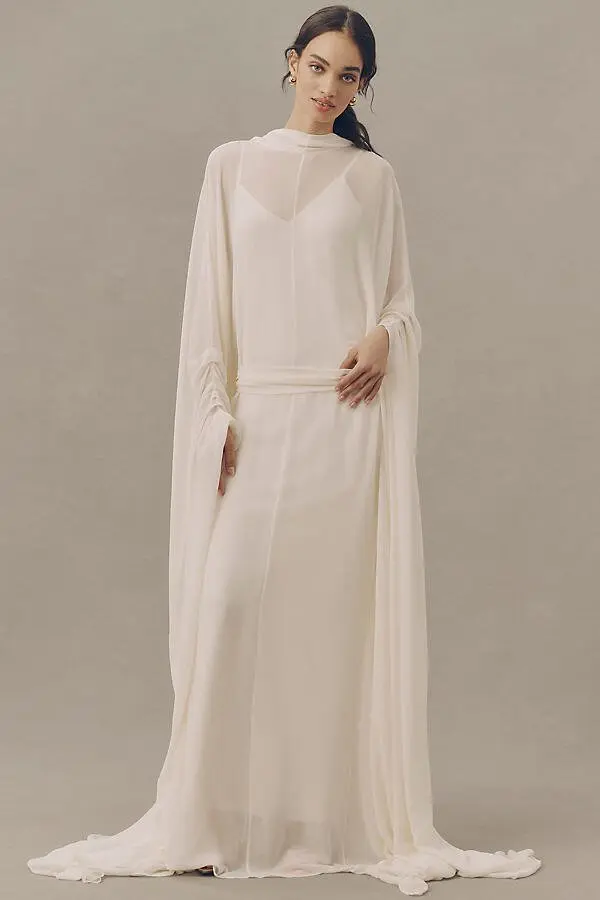 DE LA VALI Nila Maxi Dress - Ivory