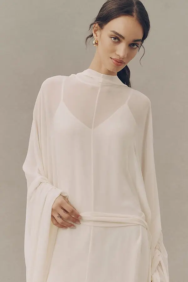 DE LA VALI Nila Maxi Dress - Ivory