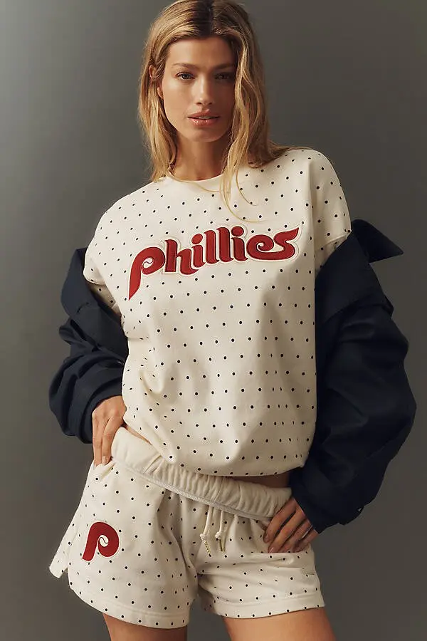 Mitchell & Ness Mlb Drawstring Shorts - Phillies