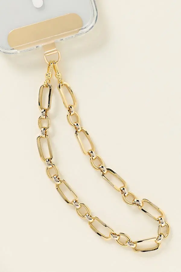 Anthropologie Phone Chain - Gold