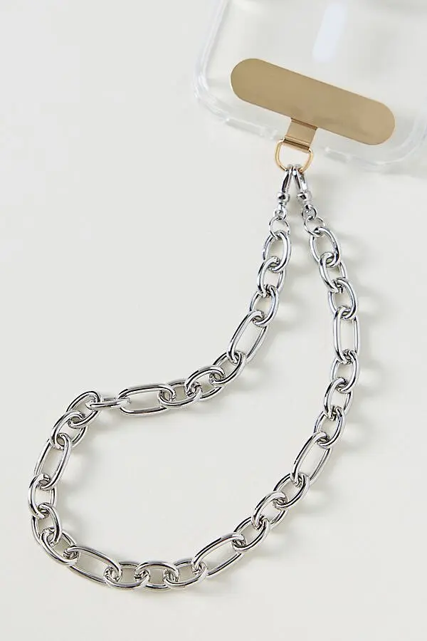 Anthropologie Phone Chain - Silver