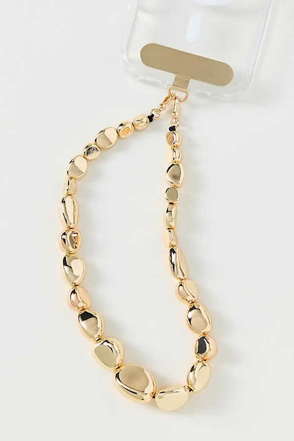 Anthropologie Chunky Phone Chain - Gold