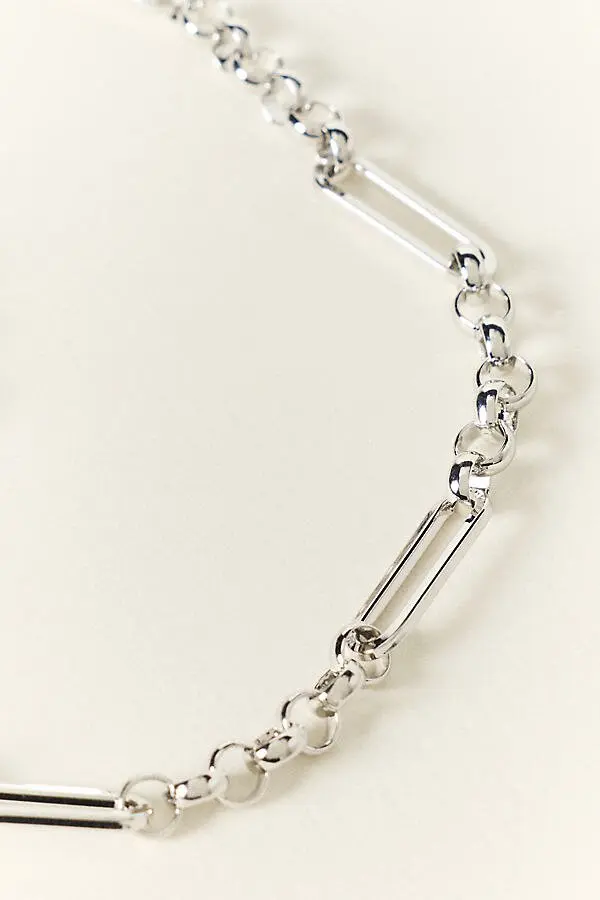 Anthropologie Chain Phone Charm - Silver