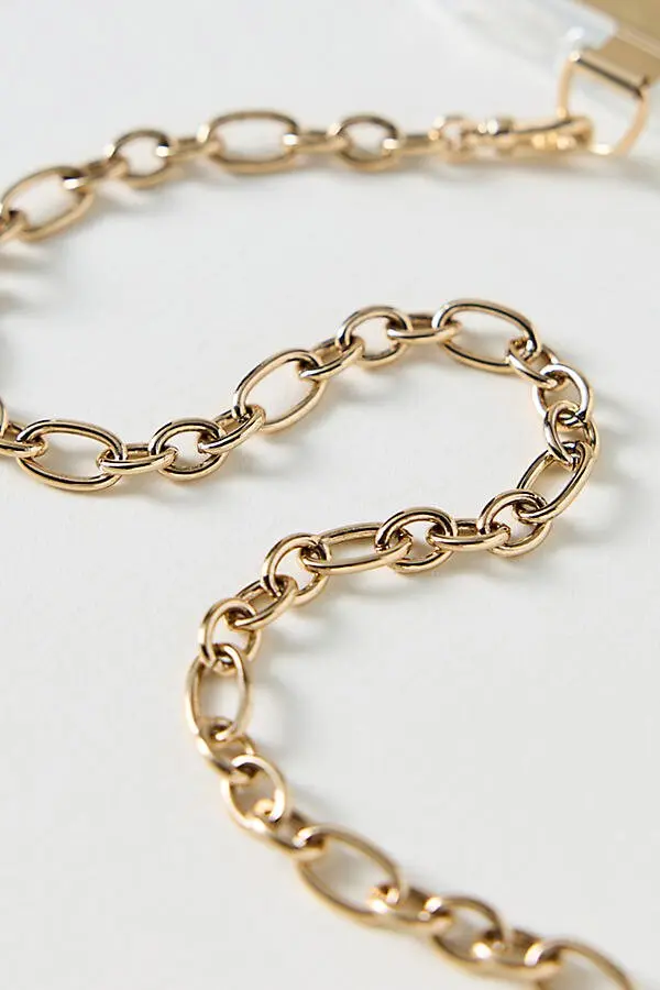Anthropologie Chunky Phone Chain - Gold