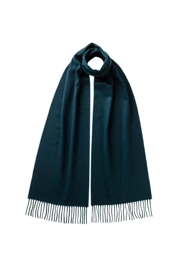 Johnstons Of Elgin Bottle Cashmere Scarf - Green
