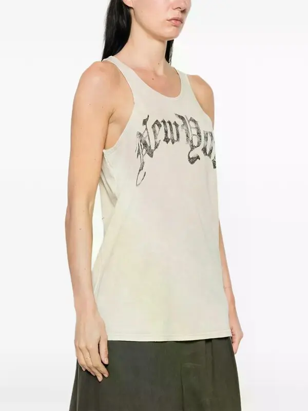 R13 Printed Tank Top