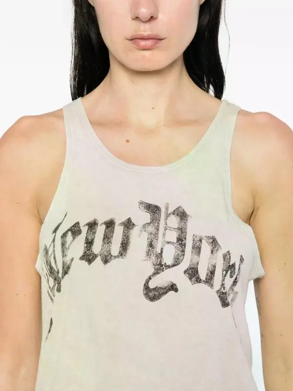 R13 Printed Tank Top