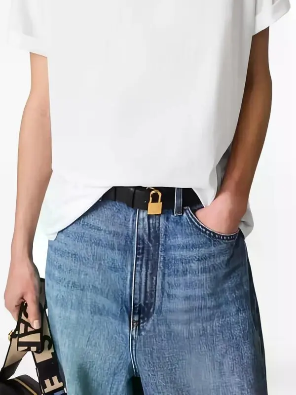 Stella McCartney Ryder Belt With Padlock Detail