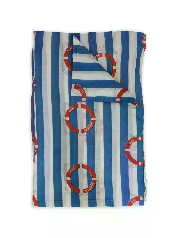 Vintage Striped Scarf