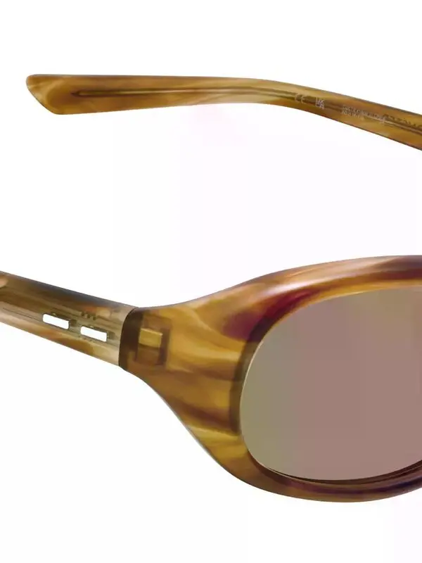 GENTLE MONSTER Groovy T8 Oval-frame Sunglasses