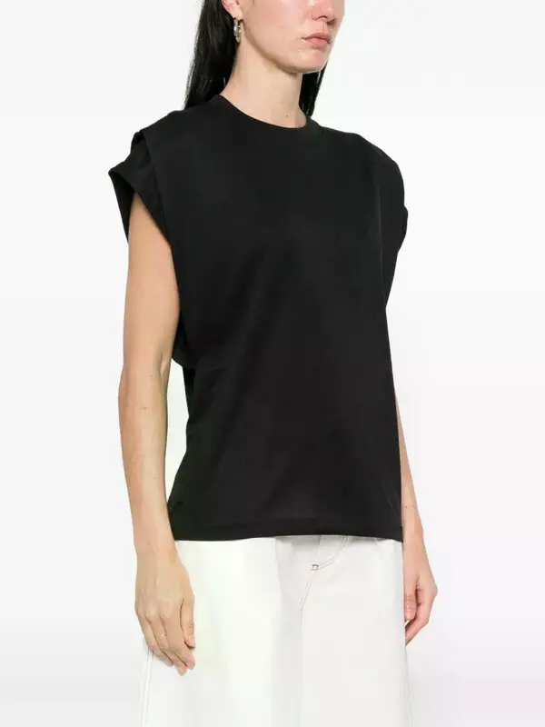 Jacquemus Boxy Fit Crewneck T-shirt - Black