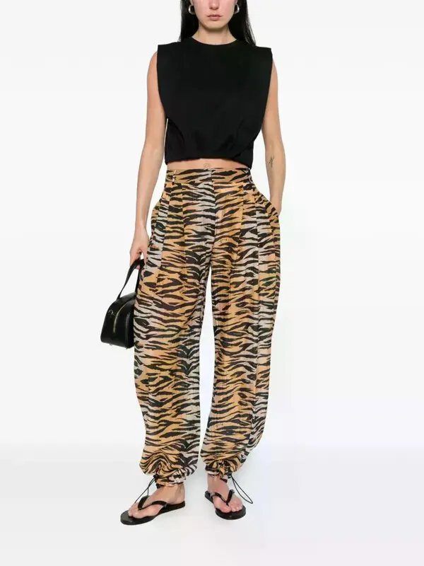 Pinko Tiger-print Trousers
