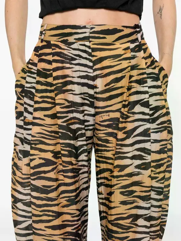 Pinko Tiger-print Trousers