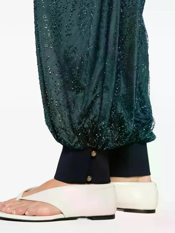 Giorgio Armani Tassel Drawstring Trousers