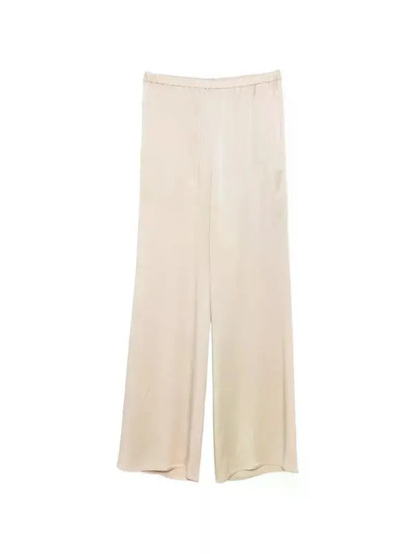 Antonelli Firenze Elasticated Palazzo Pants - Neutrals
