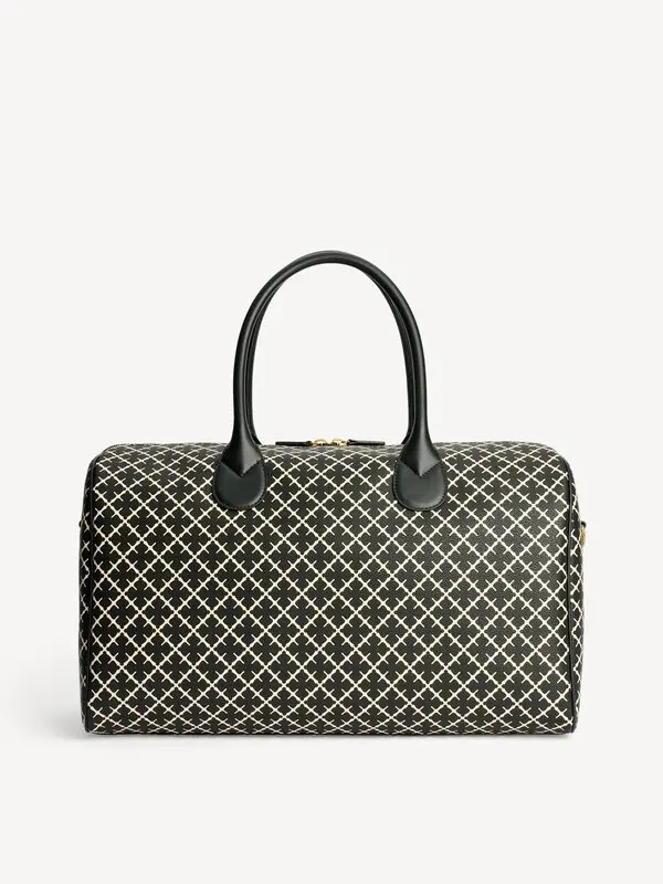 BY MALENE BIRGER Lullu Large Printed Weekend Bag - Black