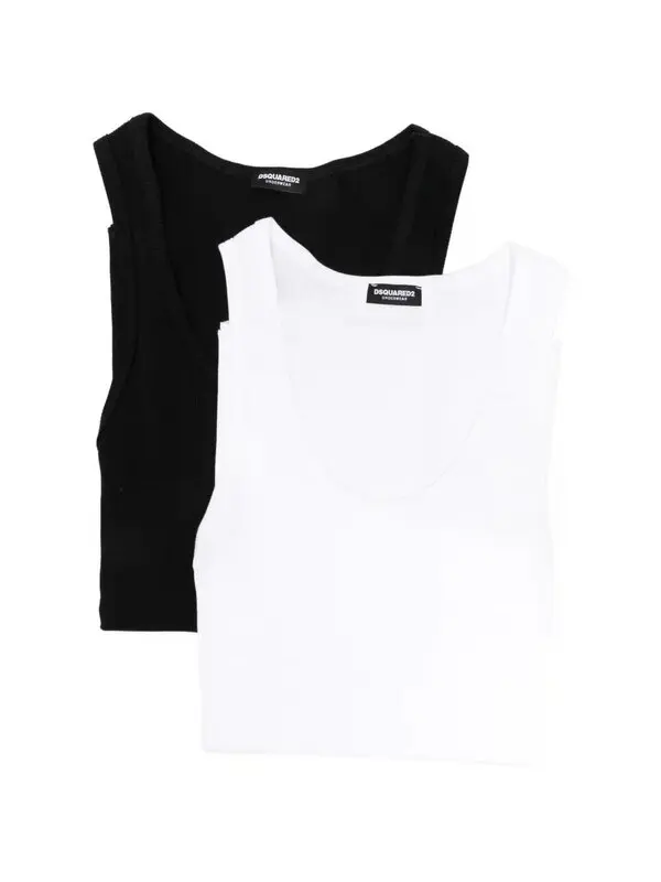 Dsquared2 Ribbed-knit Tank Top