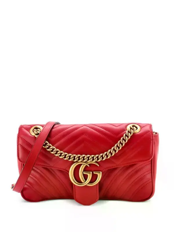 Gucci Gg Marmont Flap Shoulder Bag