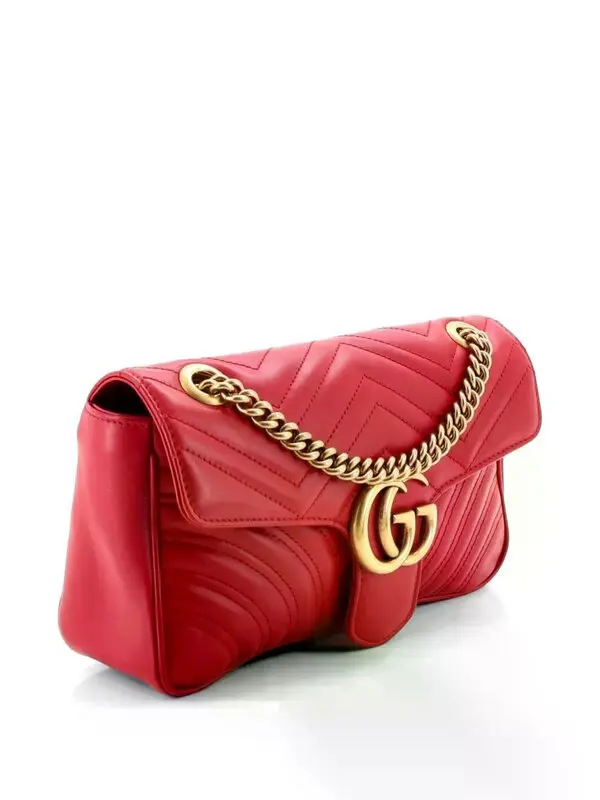 Gucci Gg Marmont Flap Shoulder Bag