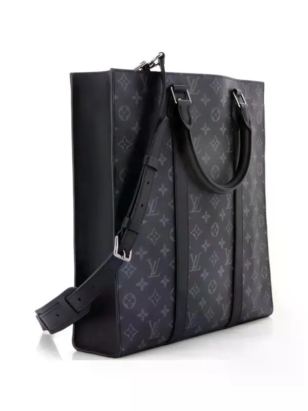 LOUIS VUITTON Sac Plat Bag Monogram Eclipse Canvas
