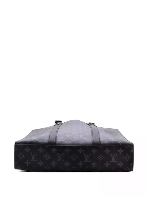 LOUIS VUITTON Sac Plat Bag Monogram Eclipse Canvas