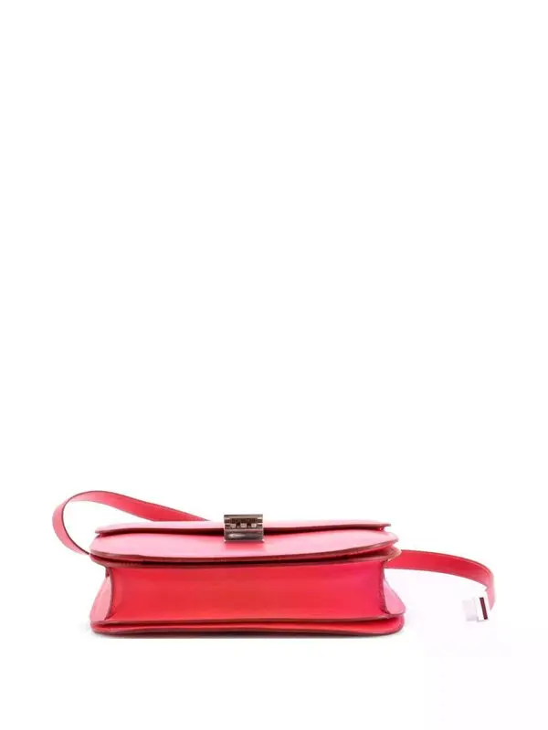 Celine Classic Box Bag Smooth Leather Medium Crossbody Bag - Pink