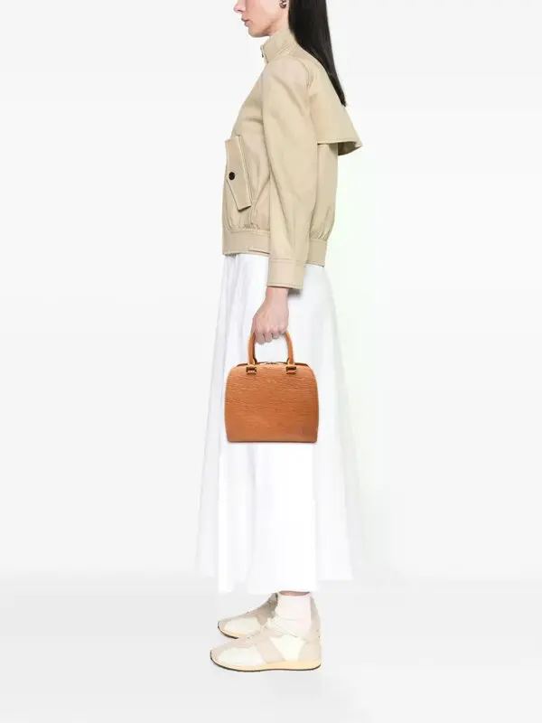 LOUIS VUITTON 1998 Epi Pont Neuf Pm Handbag - Brown