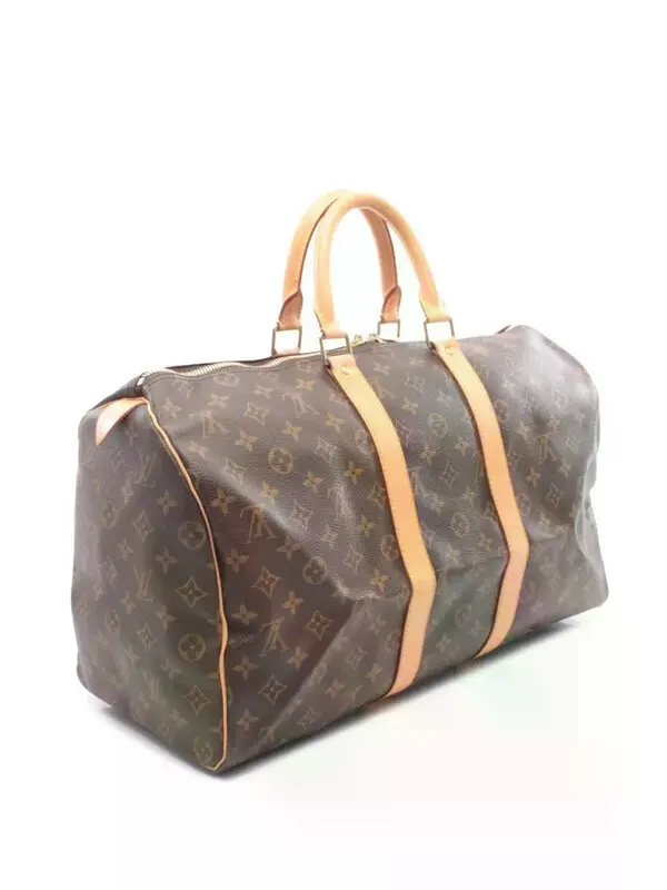 LOUIS VUITTON 2001 Monogram Keepall 45 Travel Bag