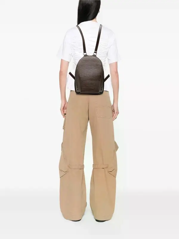 LOUIS VUITTON 2002 Epi Mabillon Backpack - Brown