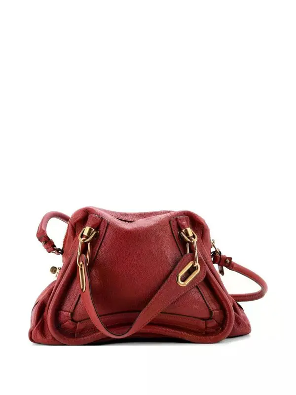 Chloé Paraty Top Handle Satchel - Red