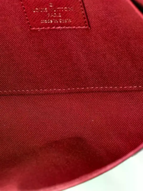 LOUIS VUITTON Felicie Pochette Monogram Canvas Crossbody Bag - Brown