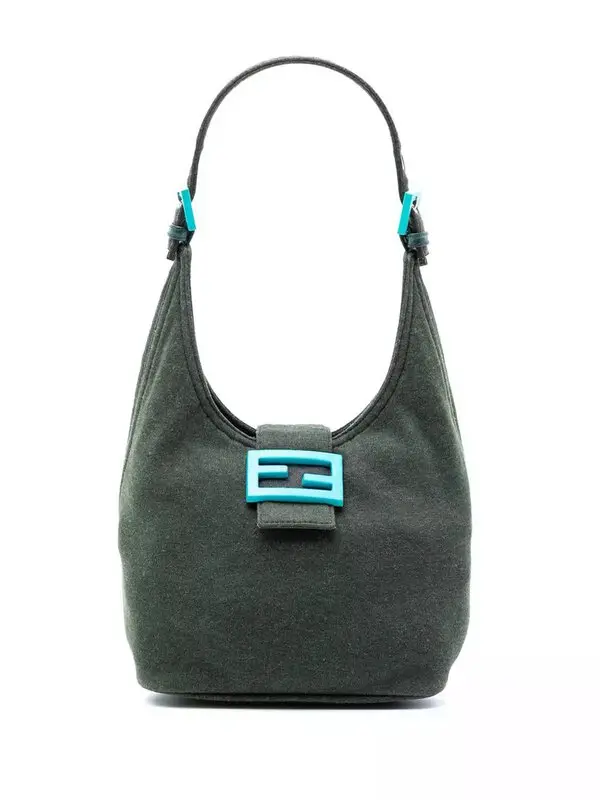 Fendi 2000-2010 Cotton Shoulder Bag