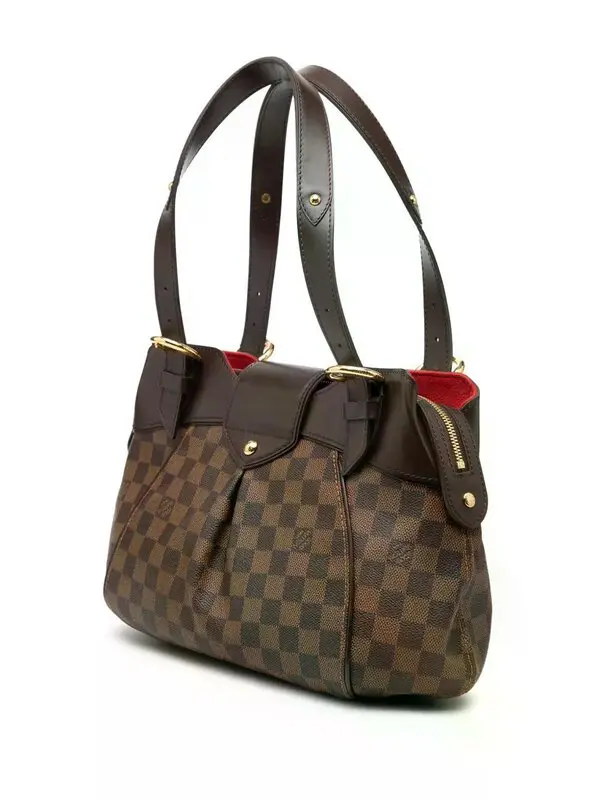 LOUIS VUITTON 2009 Damier Ebene Sistina Pm