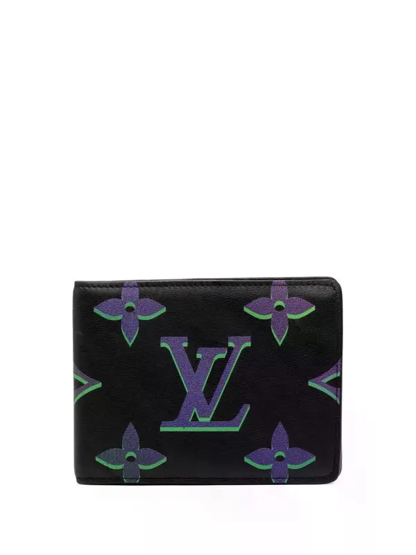 LOUIS VUITTON 2021-2025 Monogram Spotlight Multiple Wallet Small Wallets - Black