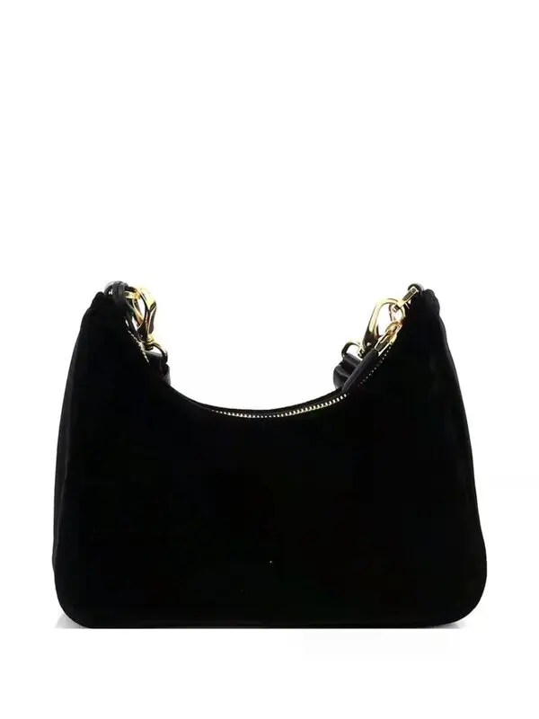 Prada Re-edition Velvet Mini Shoulder Bag - Black