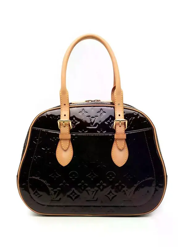 LOUIS VUITTON 2007-2008 Monogram Vernis Summit Drive Handbag - Purple